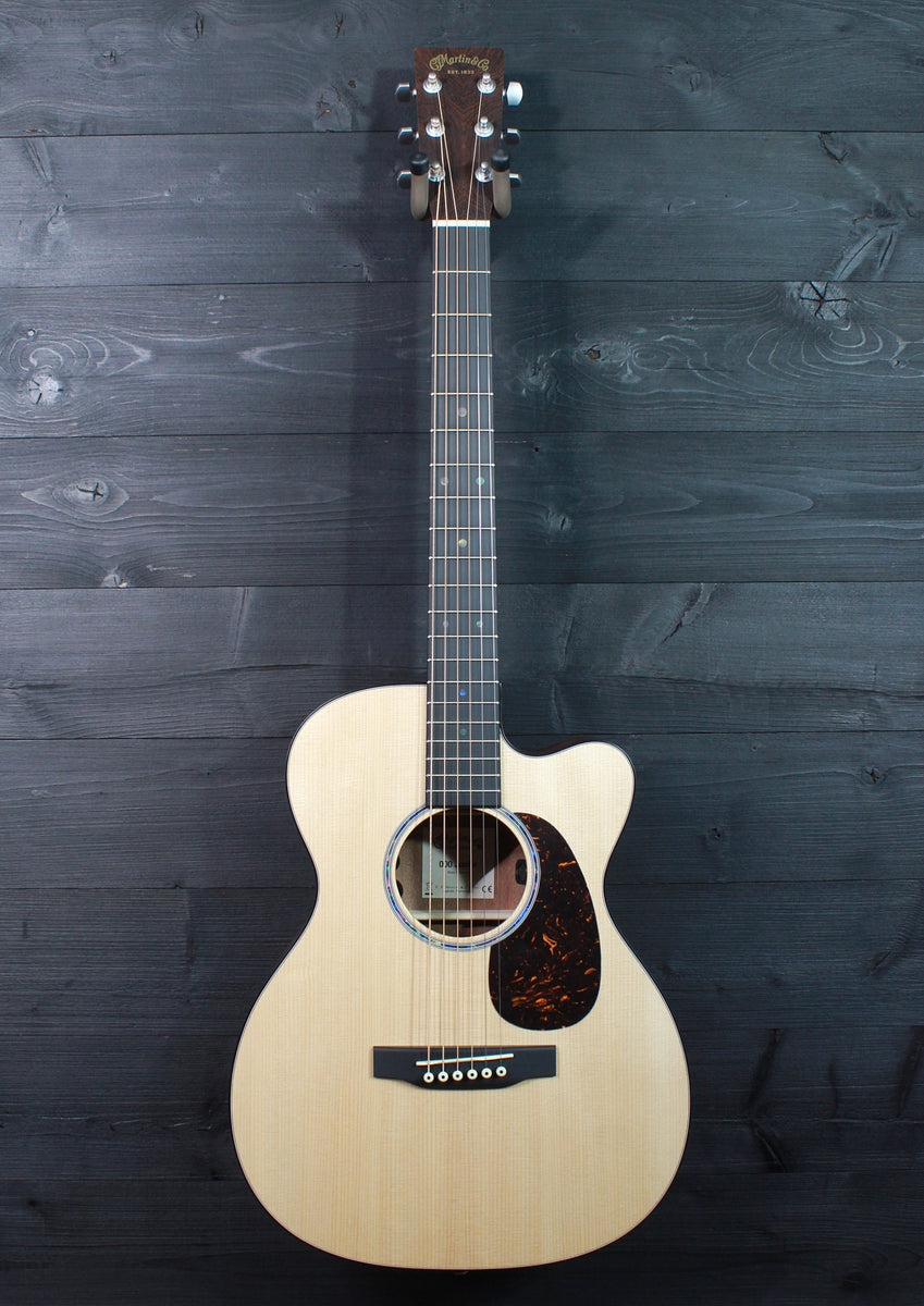 Martin Redesigned 000C Jr E Sapele / Spruce Solid Wood Acoustic-Electr ...
