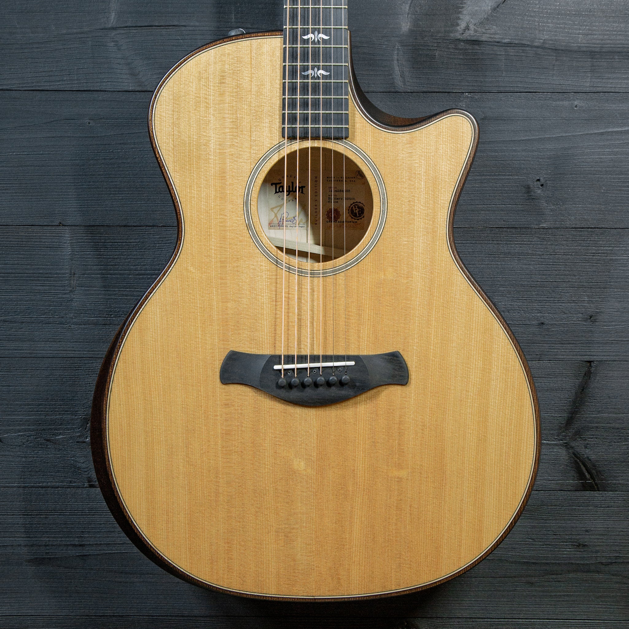 Taylor Builder’s Edition 614ce Maple / Torrified Spruce - V Class Acou ...