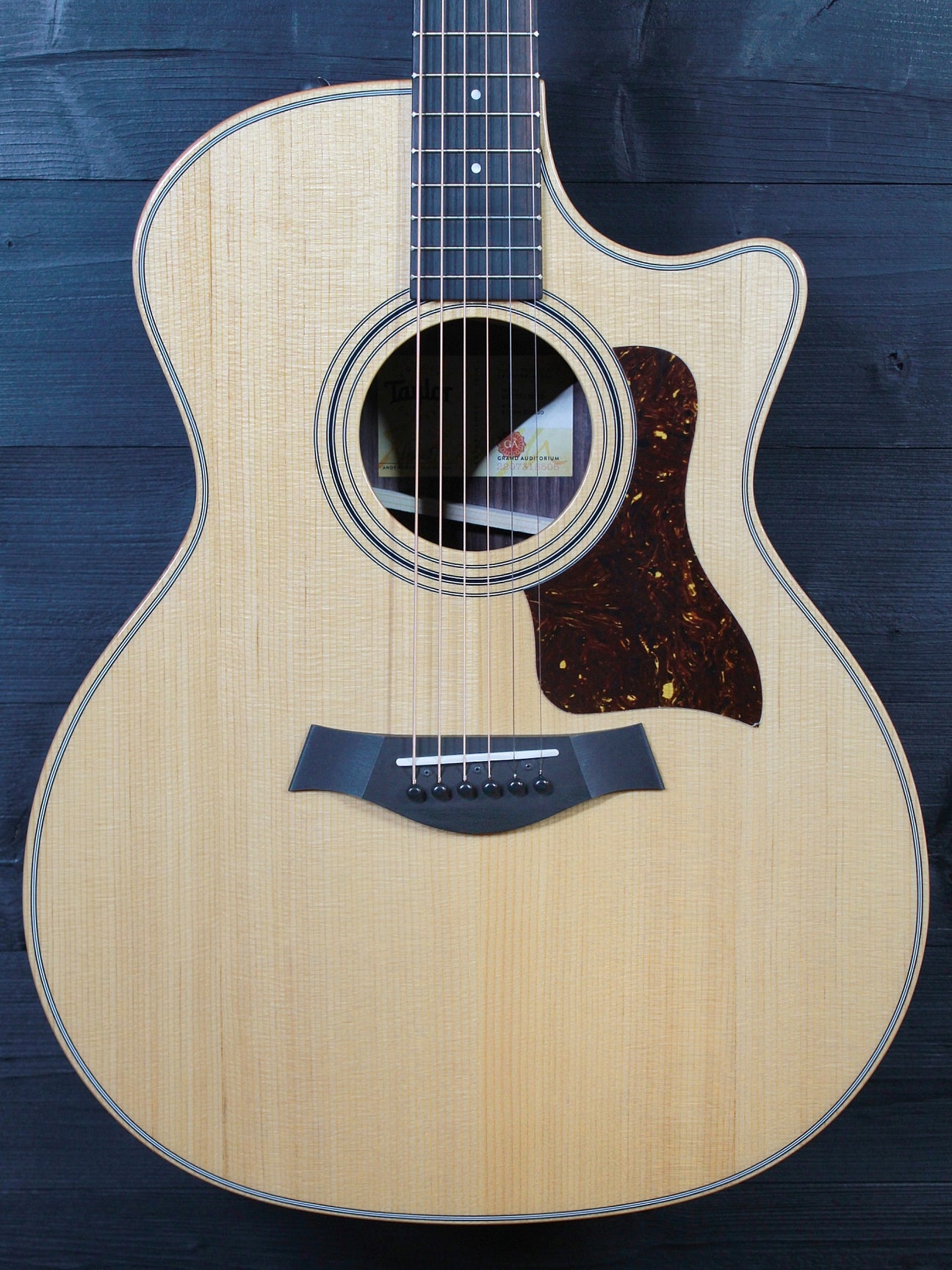 Taylor Guitars 414ce Studio Rosewood / Spruce Natural Acoustic-Electri ...