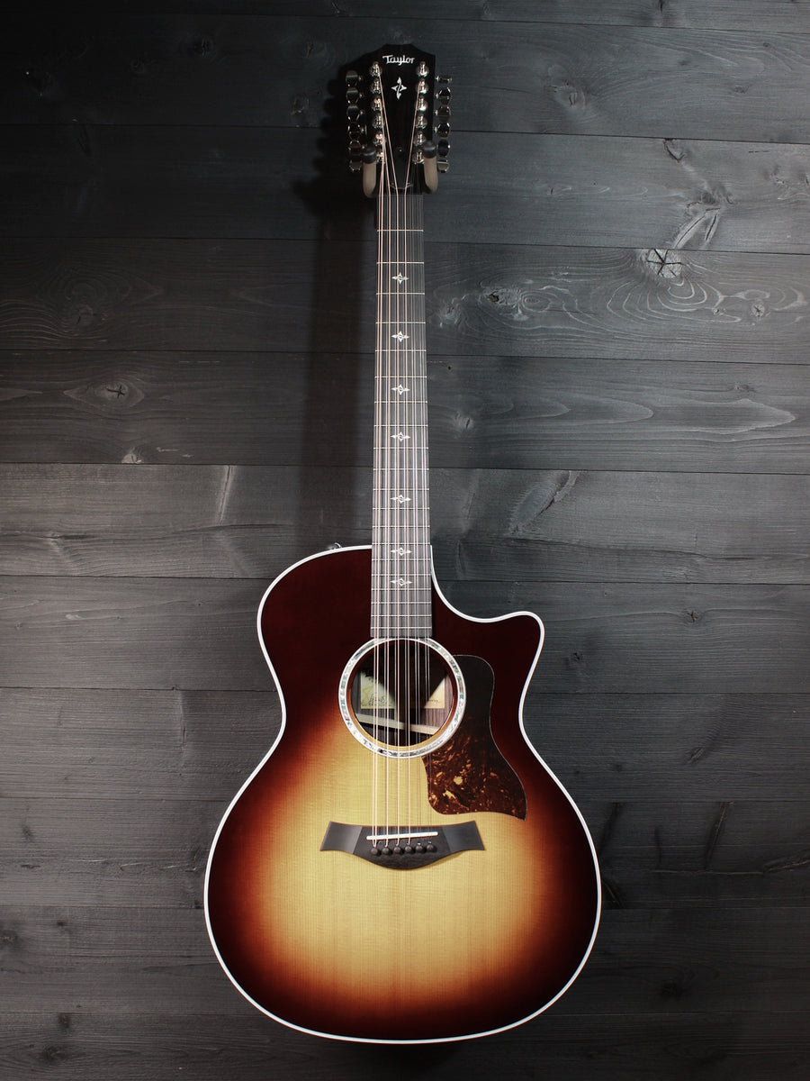 Taylor 454ce-SB 12-String Rosewood / Spruce Acoustic-Electric Guitar ...