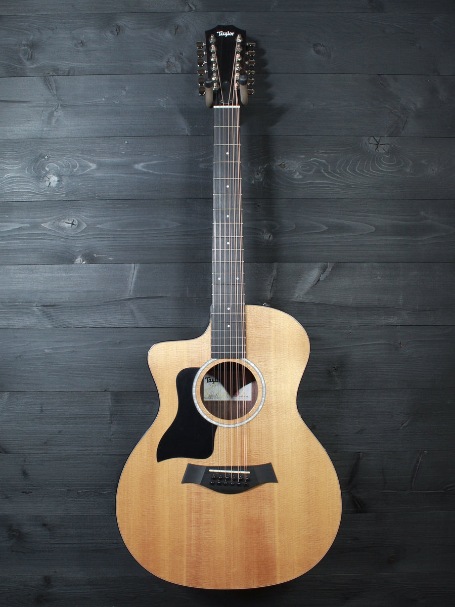 Taylor 254ce Plus Left-Handed 12-String Rosewood Acoustic-Electric Gui ...